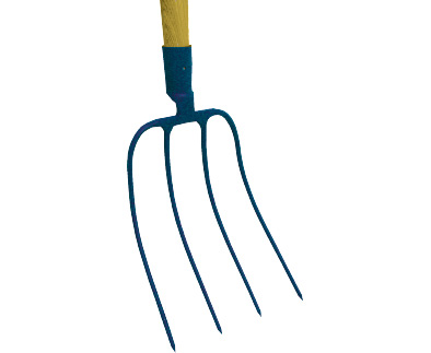 FOURCHE 4 DENTS DROITES AVEC MANCHE FIBRE 150CM - Gallin