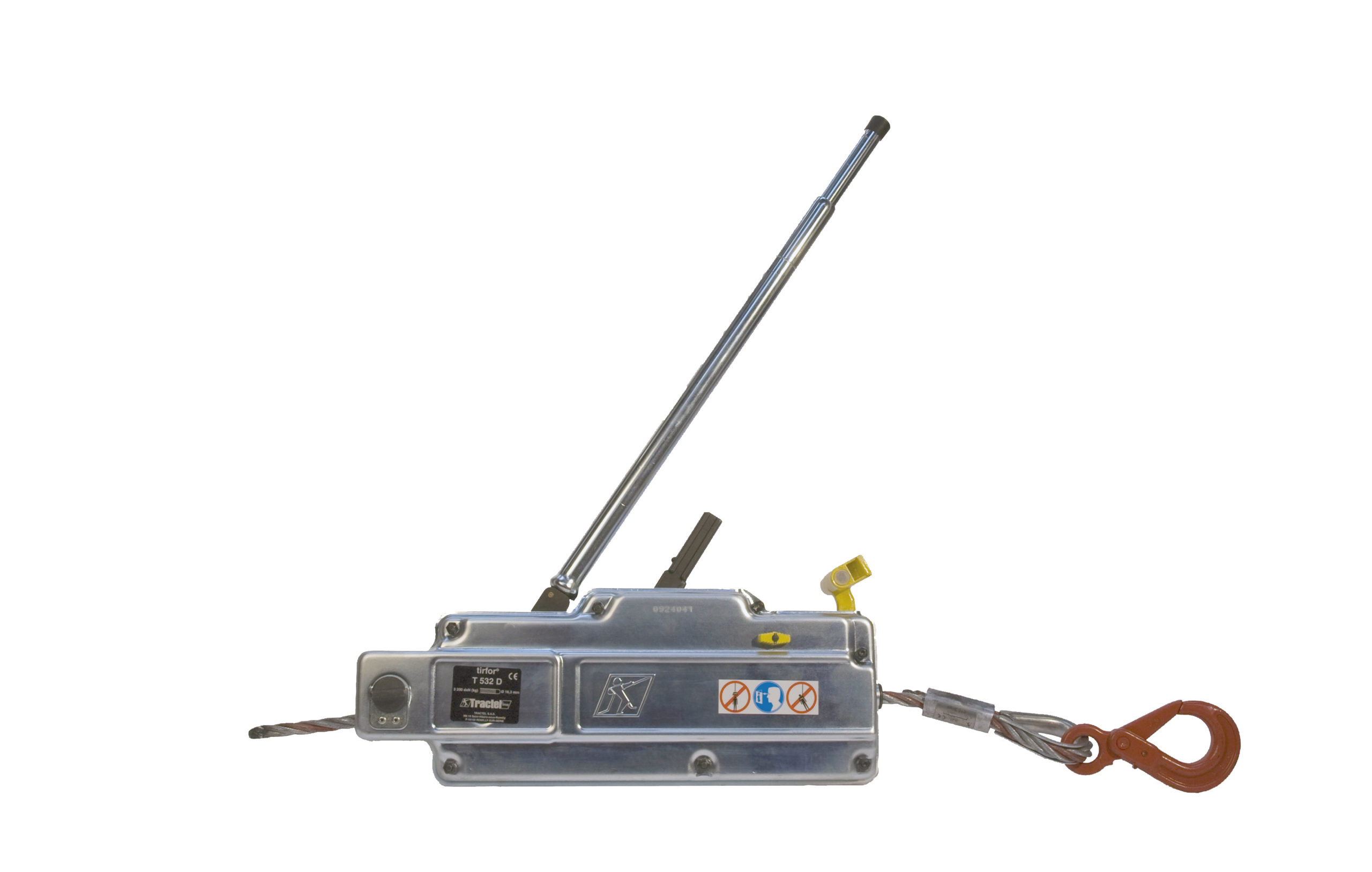 TIRE CABLE 3200 AVEC LEVIER 20M CABLE SUR TOURET - Gallin