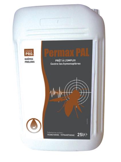 PERMAX PAL INSECTICIDE LIQUIDE LE BIDON DE 25L AVEC SOLVANT - Gallin